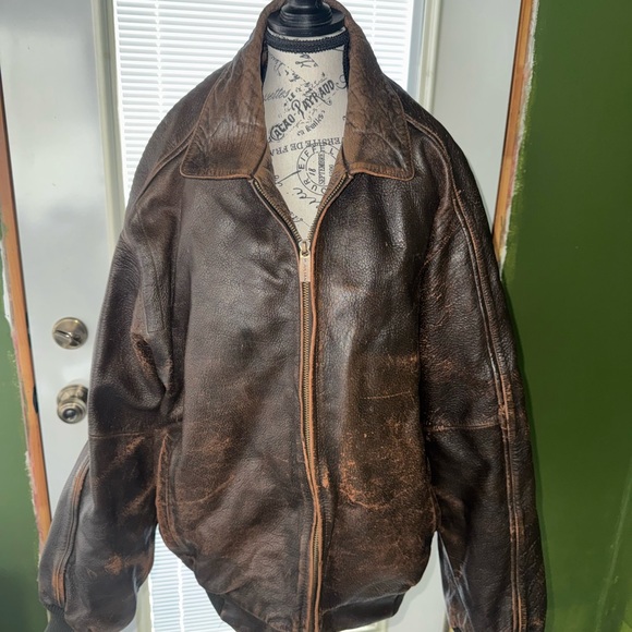 Wilsons Leather | Jackets & Coats | Vintage Wilsons Leather Aviator ...
